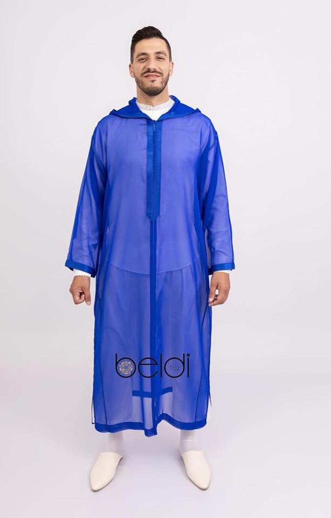 Moroccan Men's Djellaba Set: 3-piece Moroccan Outfit With Djellaba and ...