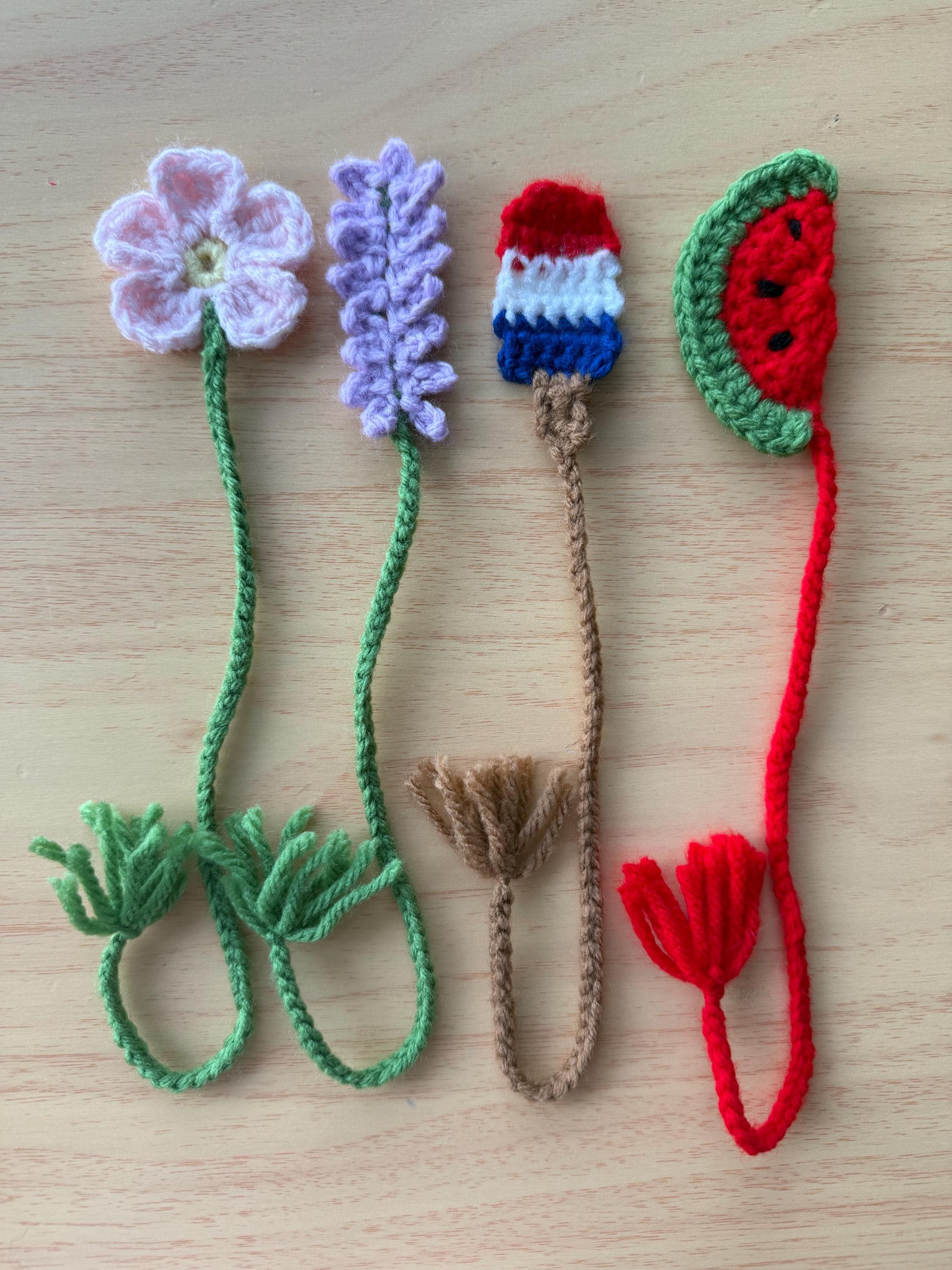 Cochet Bookmarks - Monthly Theme - Etsy