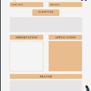 Daily Prayer and SOAP Bible Study Method - Etsy