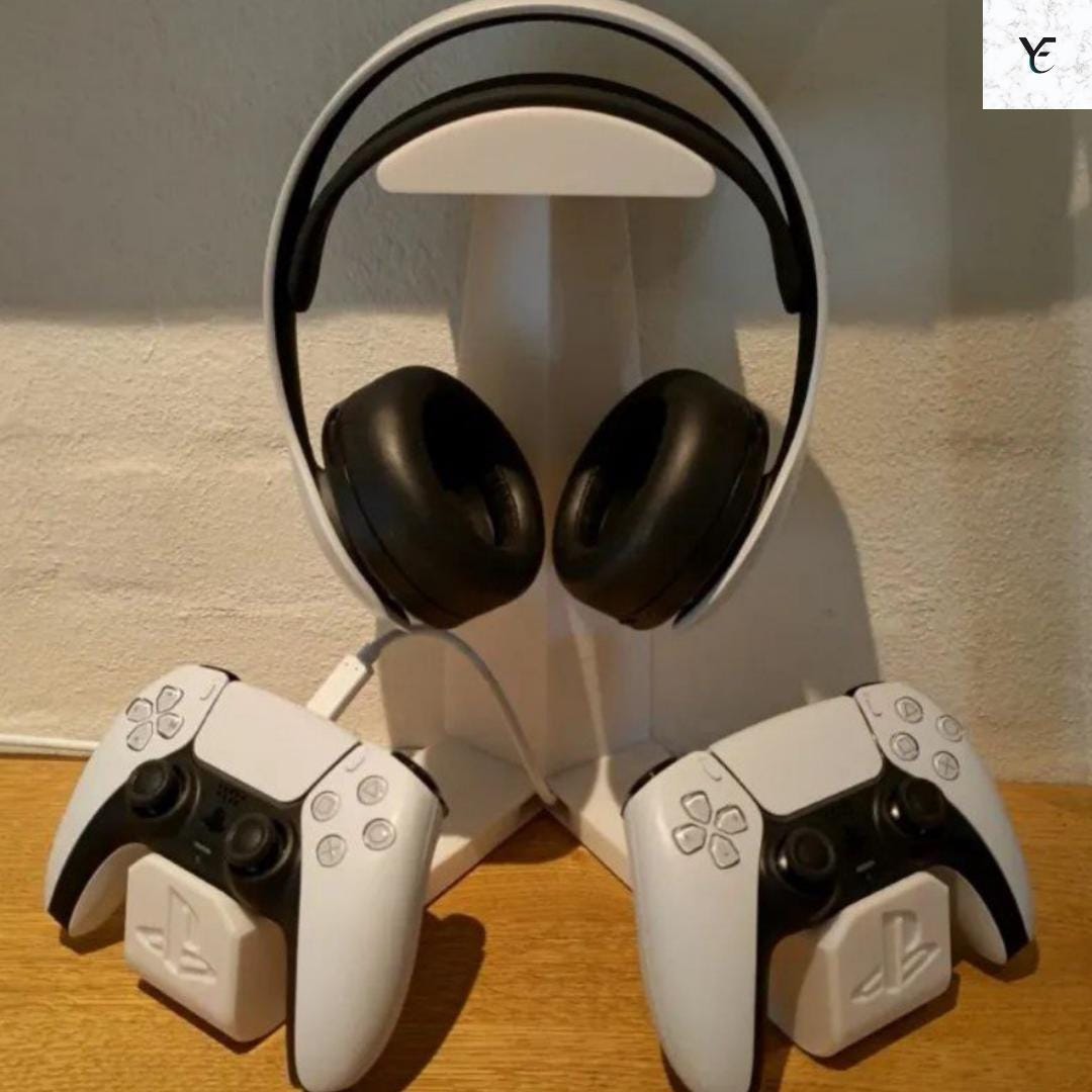 PS5 Controller and Headset Stand 3d Printer Stl Files - Etsy