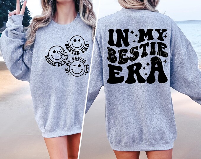 In Our Bestie Era Svg Png, Girls Best Friend PNG, Kids Besties Svg ...