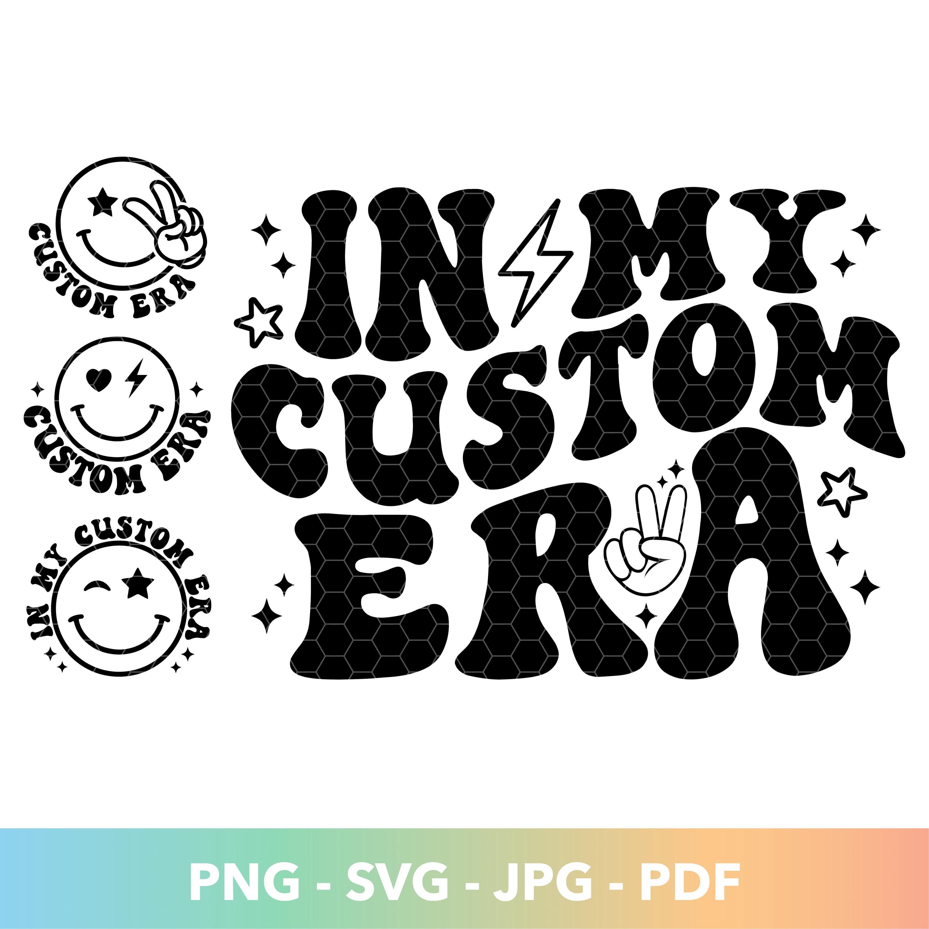 In My Custom Era SVG PNG, Colored Custom Era Svg Png, Custom Era SVG ...