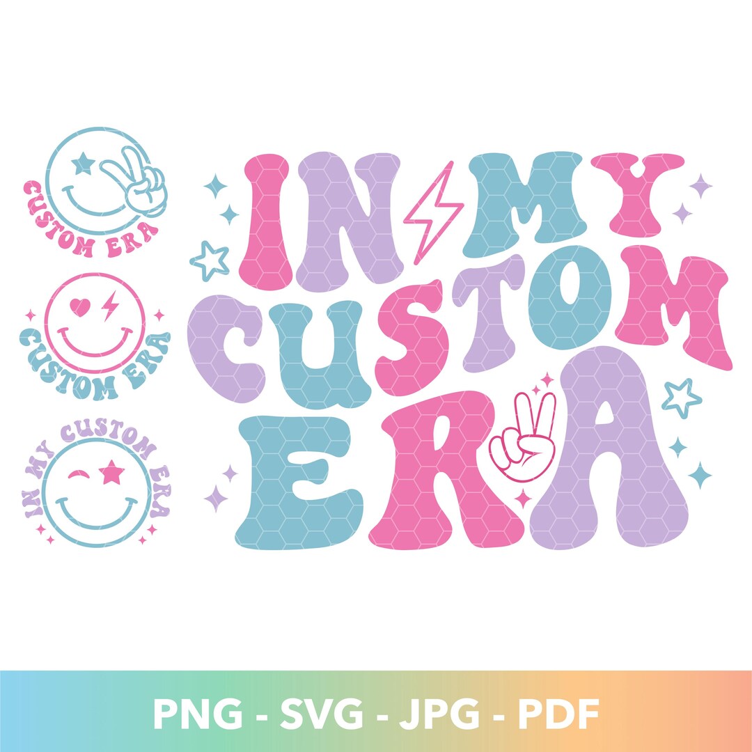 In My Custom Era SVG PNG, Colored Custom Era Svg Png, Custom Era SVG ...