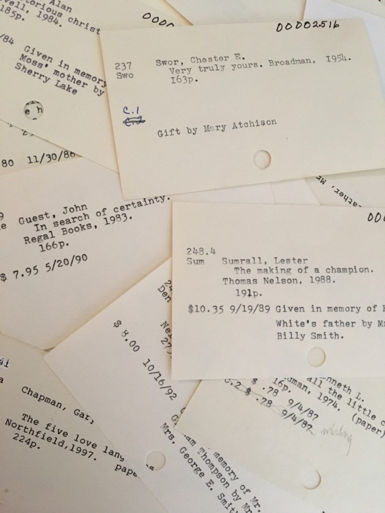 100 Vintage Library Card Catalog Cards | Etsy