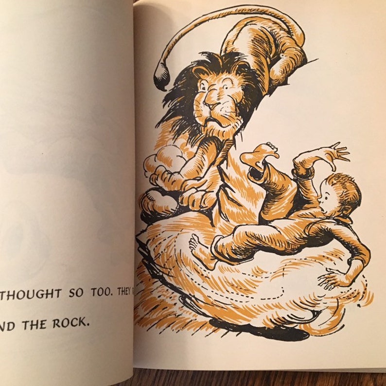 Andy and the Lion Vintage Book 1970 Vintage Children's Book Andy and ...