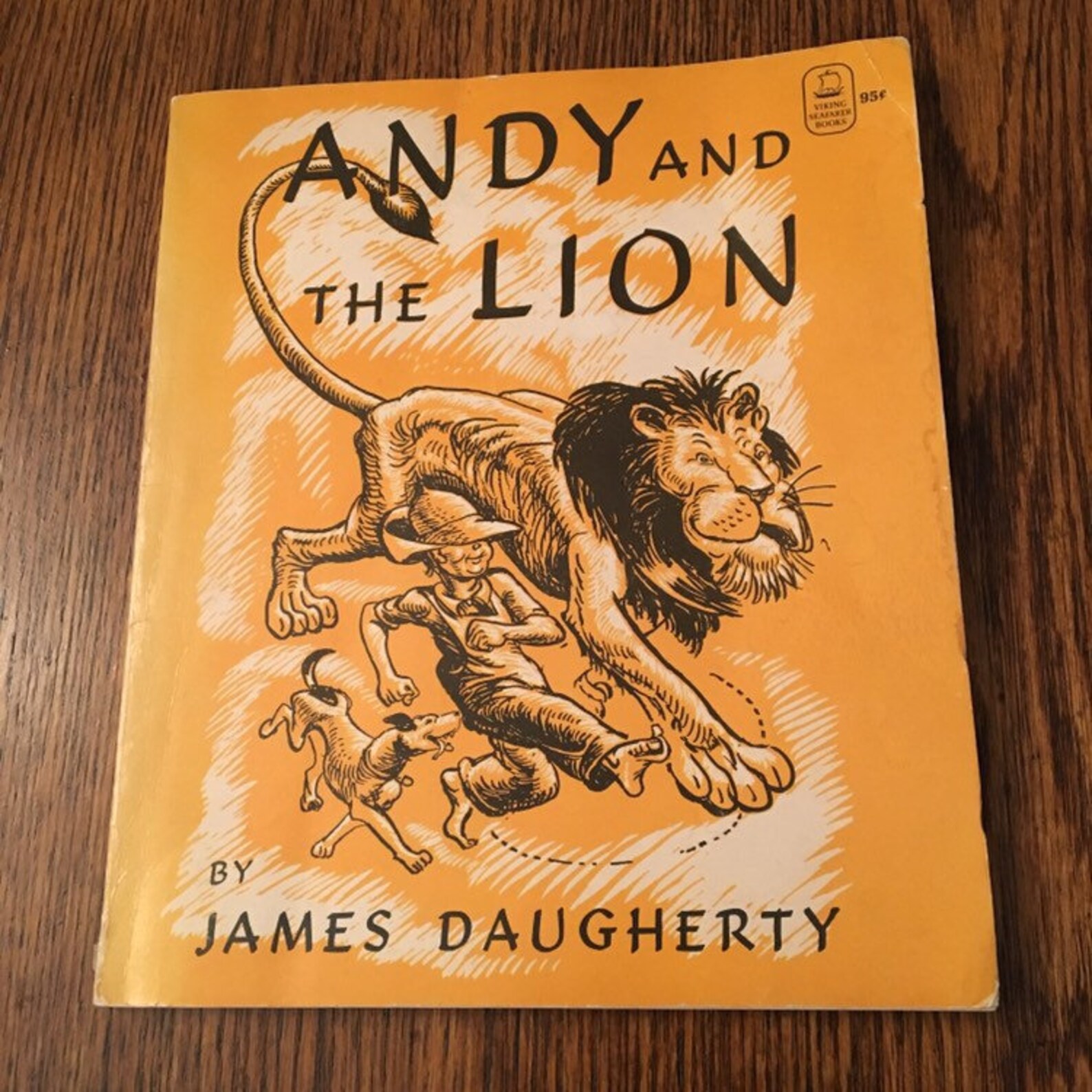 Andy and the Lion Vintage Book 1970 Vintage Children's Book Andy and ...