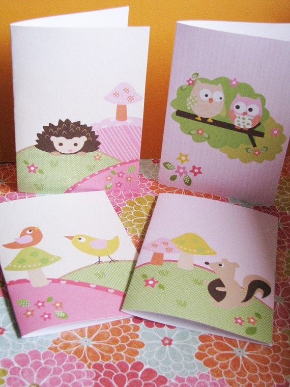 Items similar to Circo Owl- Love And Nature Invites/Notecards/Baby ...