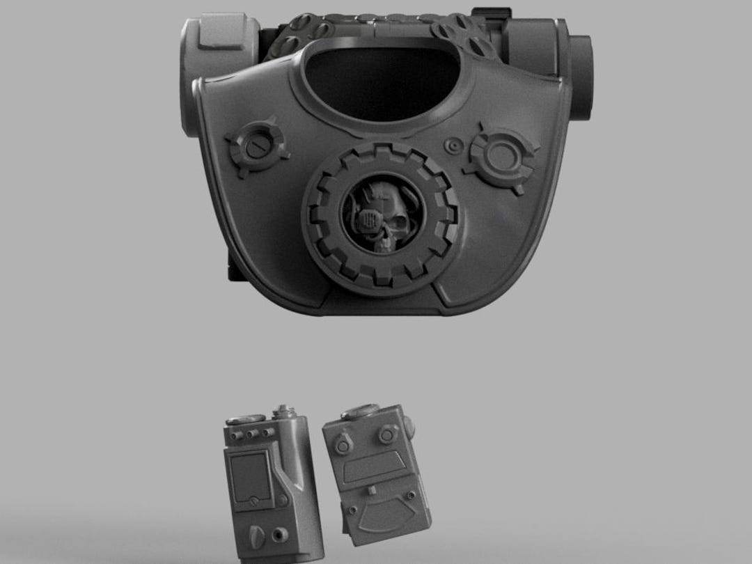 Regular Tech Priest Armor Prop Replica SM2 1:1 Cosplay - Etsy UK