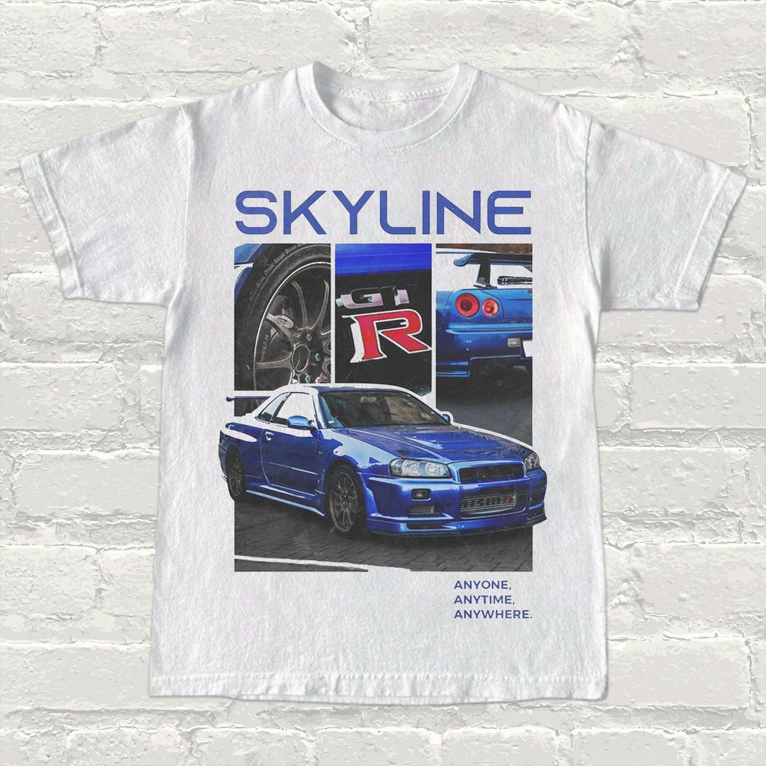 JDM Streetwear T-shirt Japanese Car Culture Tee, Turbo Drift Legend ...