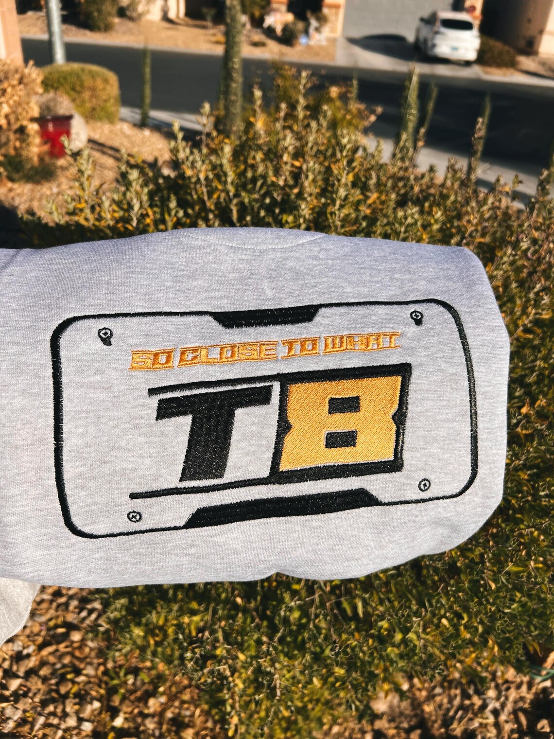 Tate Mcrae 2 Hands Original Design Embroidered Crewneck (READ ...