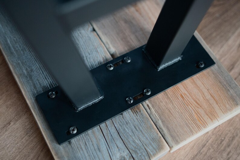 A-frame Steel Table Legs: Industrial Metal Bench Legs With Leveling ...