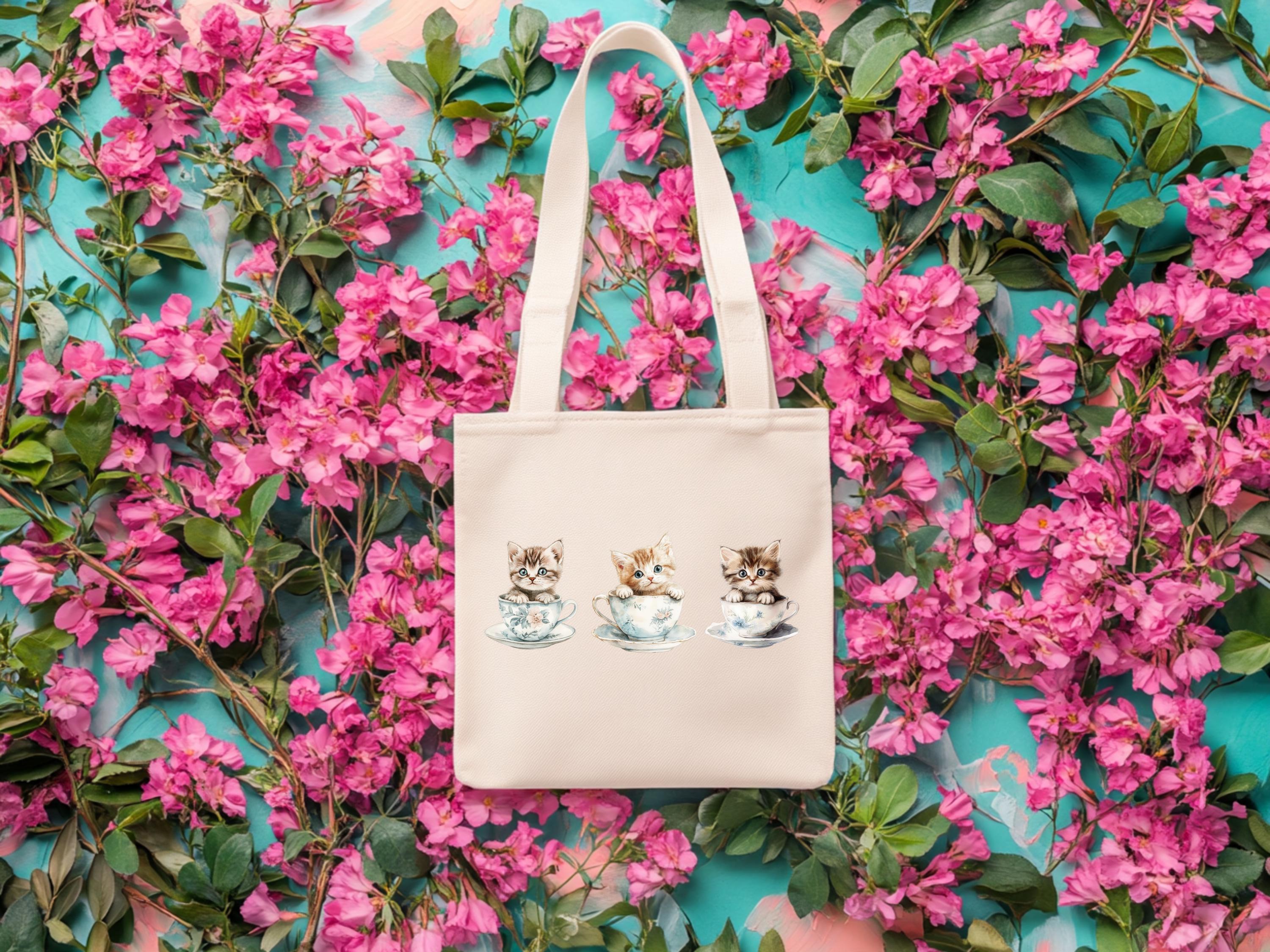 Kitten in a Teacup Clipart | Watercolor Kitten, Watercolor Cats ...