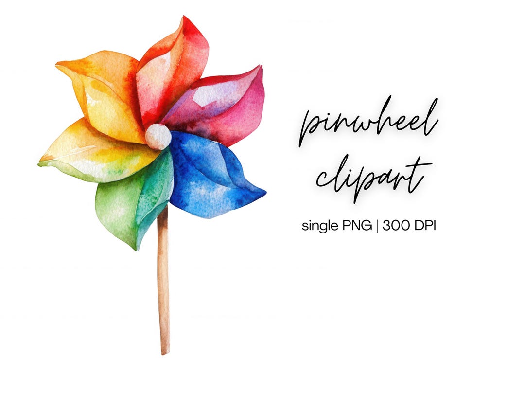 Pinwheel Clipart | Pinwheel Cut File, Patriotic Clipart, Pinwheels Clip ...