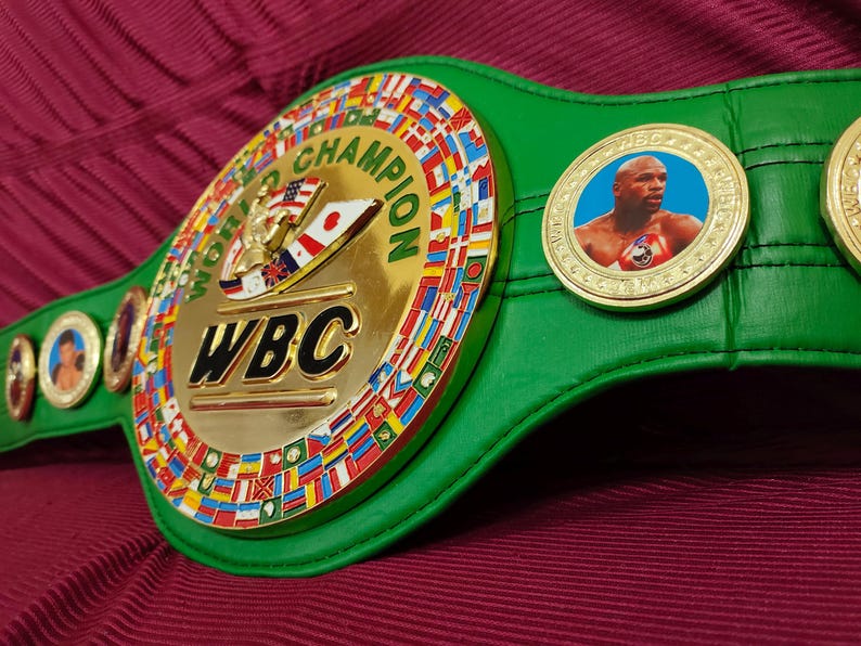WBC World Boxing Championship Replica Gold Plated Adult Size Belt - Etsy