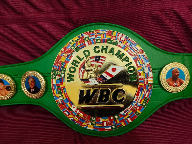 WBC World Boxing Championship Replica Gold Plated Adult Size Belt - Etsy