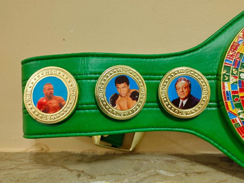 WBC World Boxing Championship Replica Gold Plated Adult Size Belt - Etsy
