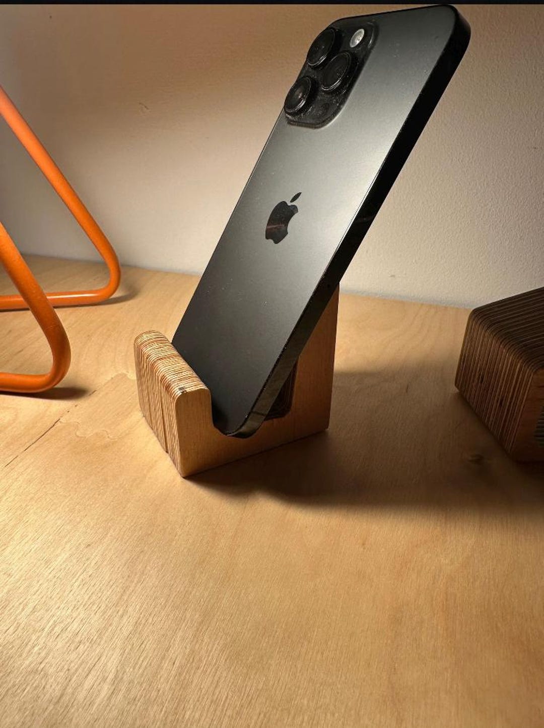 Wooden Phone Stand With a Professional Finish - Etsy