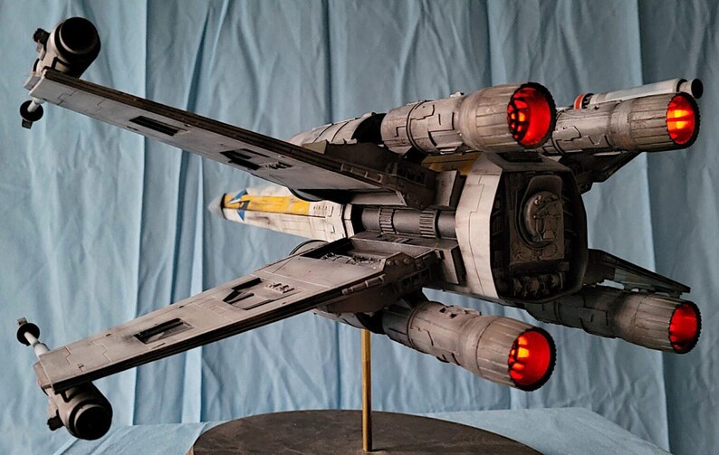 Star Wars X Wing Studio Scale Model Kit - Etsy