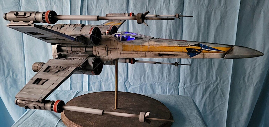 Star Wars X Wing Studio Scale Model Kit - Etsy