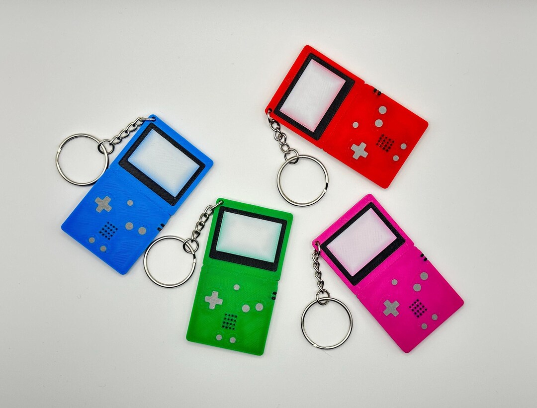 Gameboy Advance SP Keychain 3D Printed - Etsy