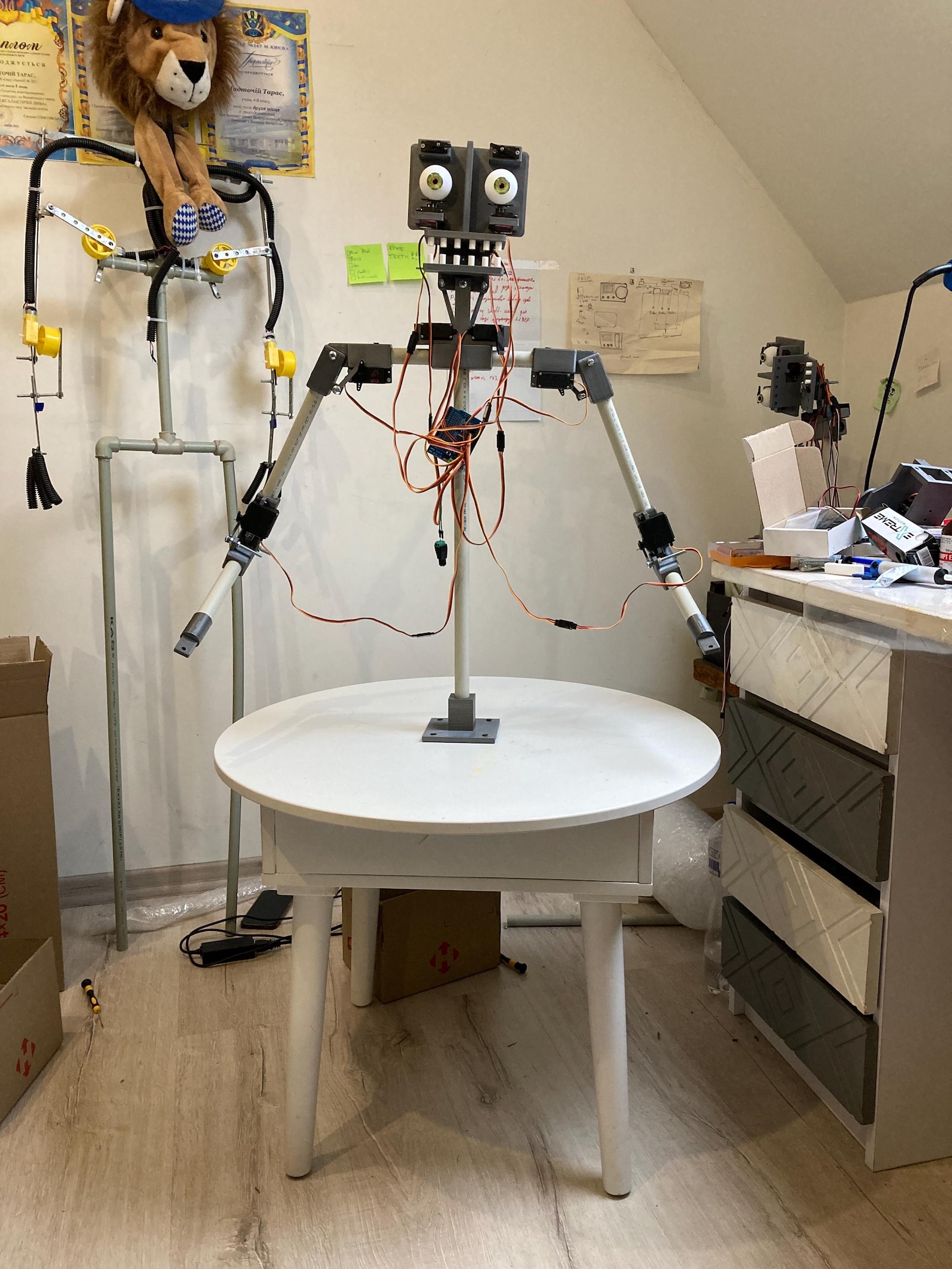 Animatronic Endoskeleton's Head'n'shoulders Kit,diy Talking Animatronic ...