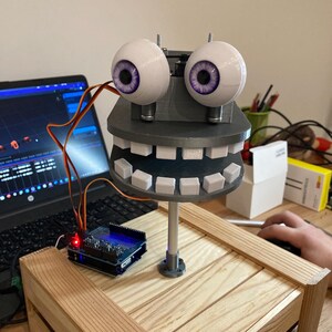 Mini Animatronic on Your Desk.chiptronic V1. - Etsy