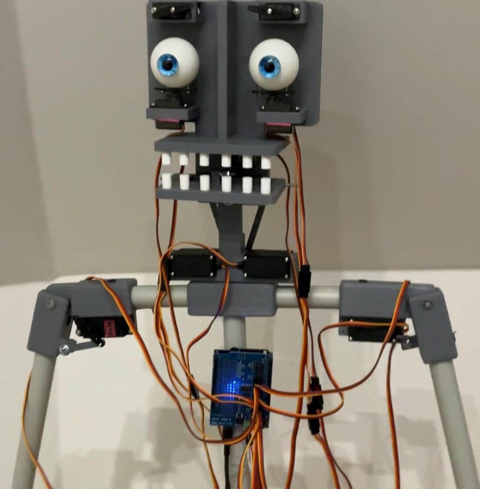 Animatronic Endoskeleton's Head'n'shoulders Kit,diy Talking Animatronic ...