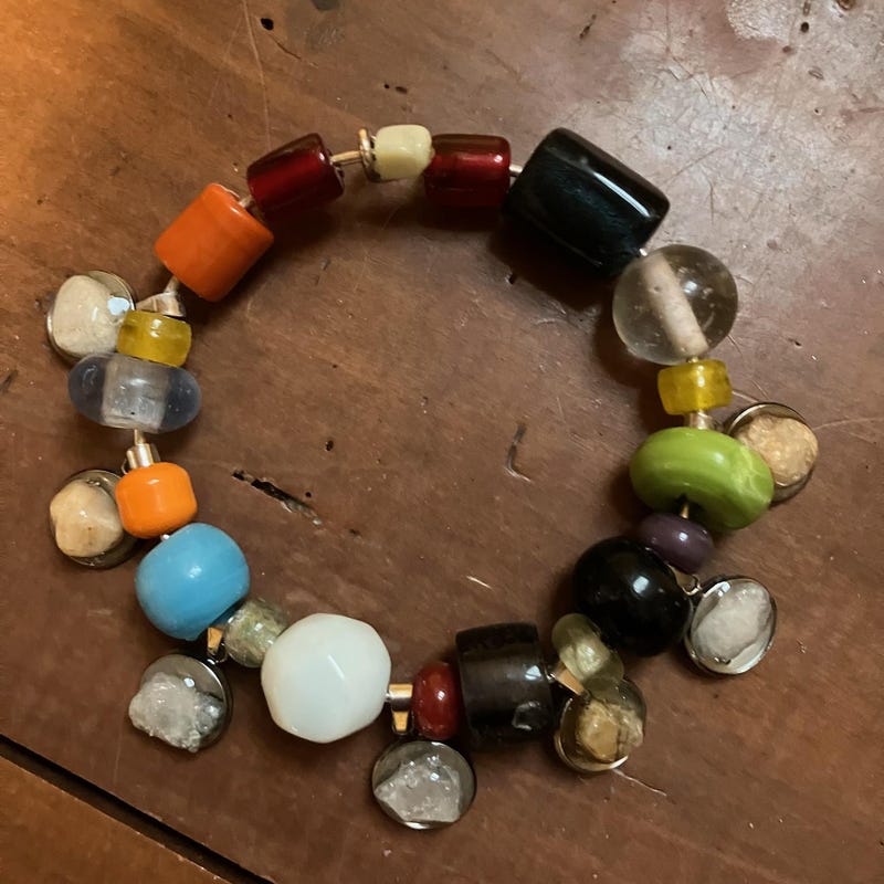 River Rock Beads - Etsy