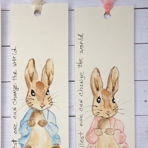 Peter Rabbit Bookmark | Etsy