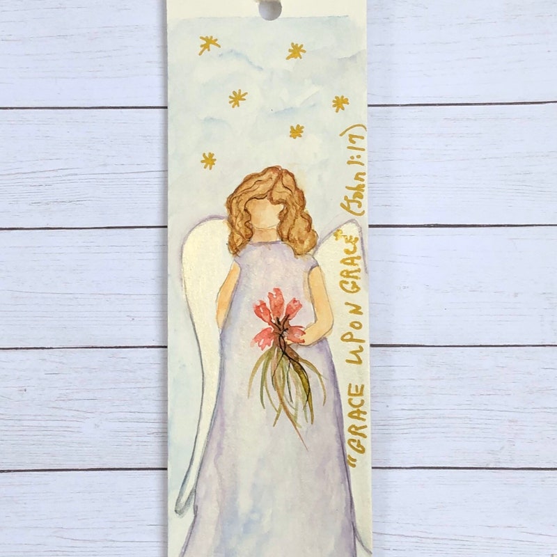 Angel Bookmark - Etsy