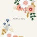 Thank You Card Printable - Digital Download, Editable A4, A5, A6, US ...