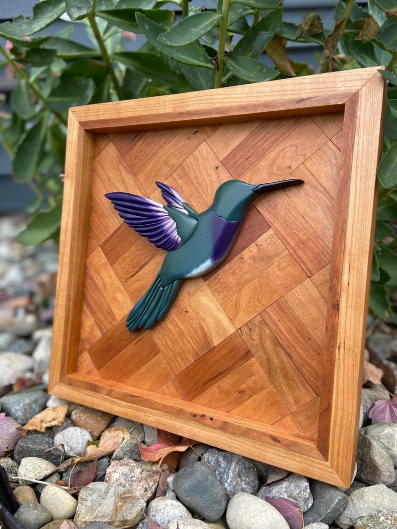 Hummingbird Art - Etsy