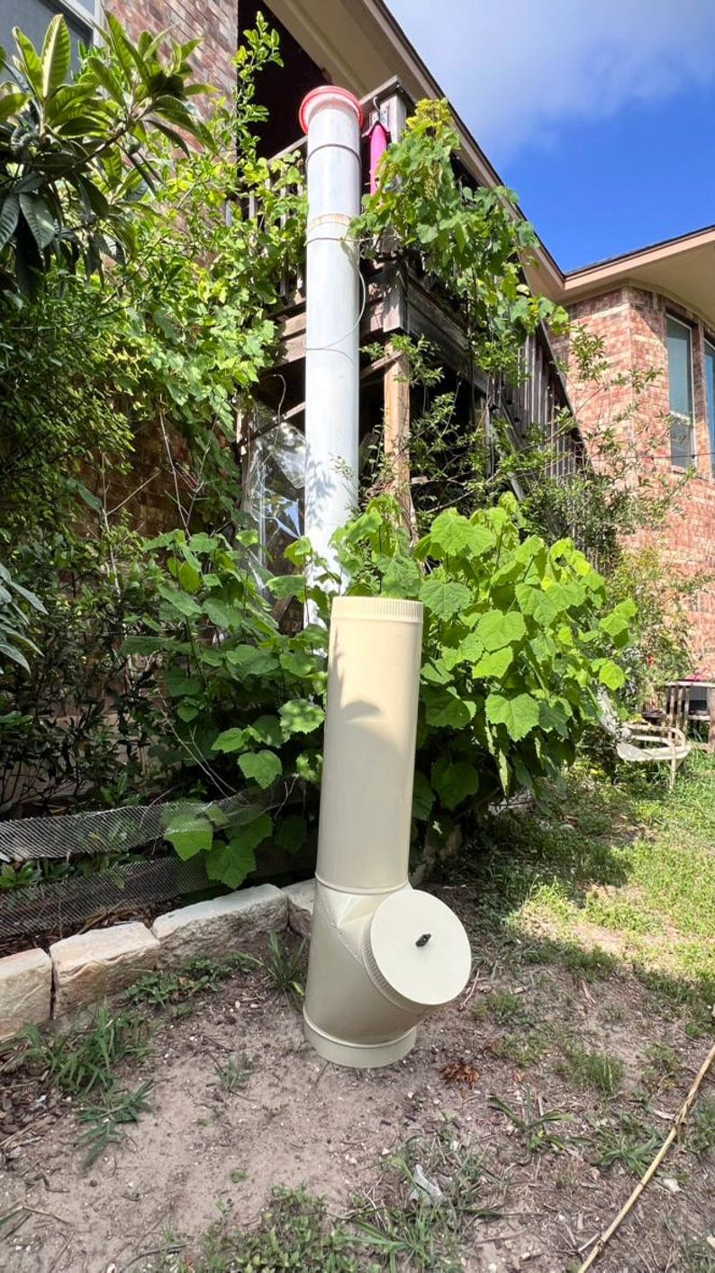 10" Wormspire™ Modular Worm Compost Tower With Extension Unit Easy ...