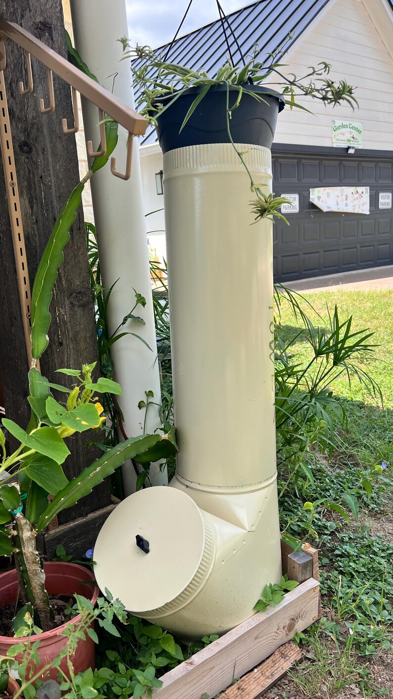 10" Wormspire™ Modular Worm Compost Tower With Extension Unit Easy ...