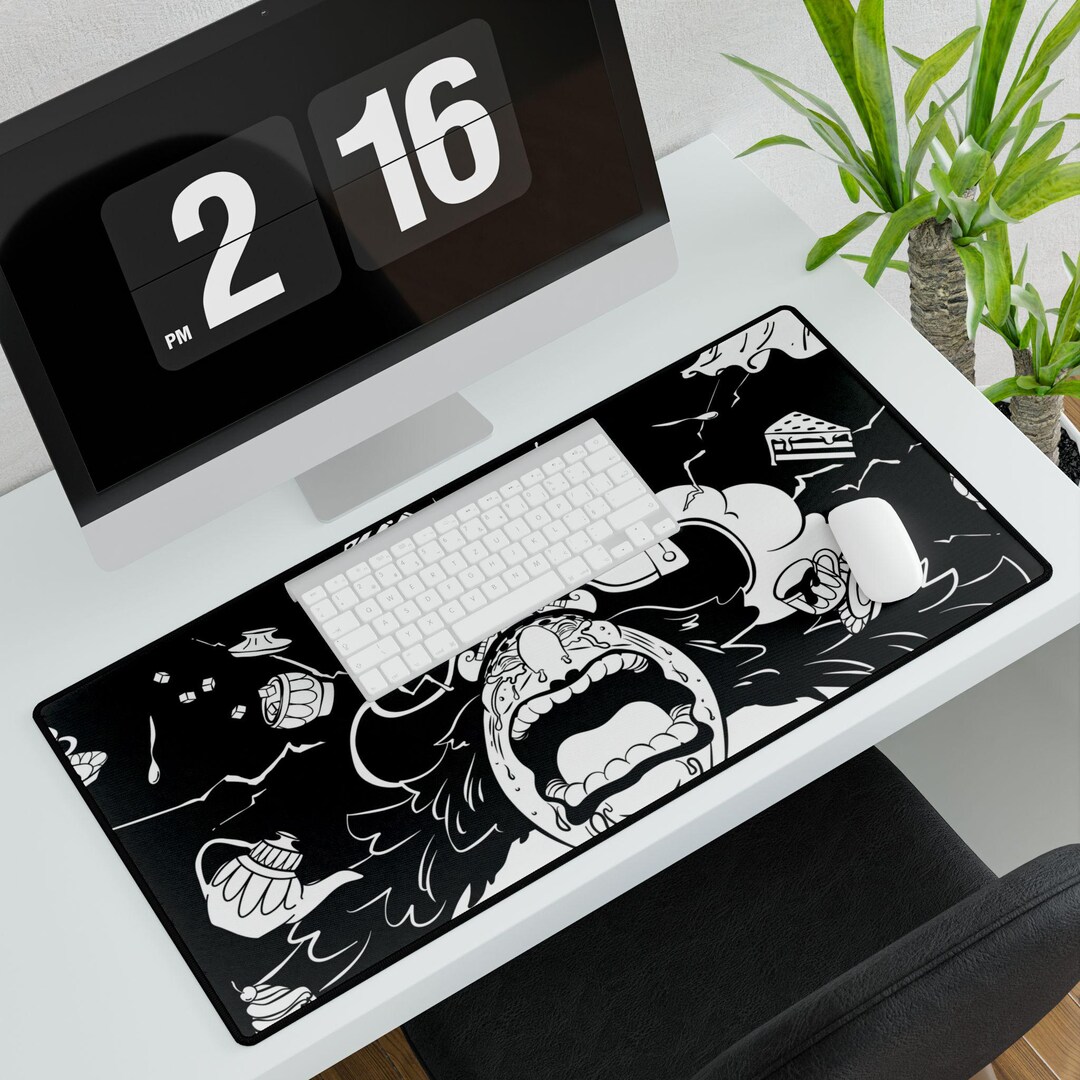 Custom Big Mom One Piece Black Desk Mat Unofficial Playmat - Etsy