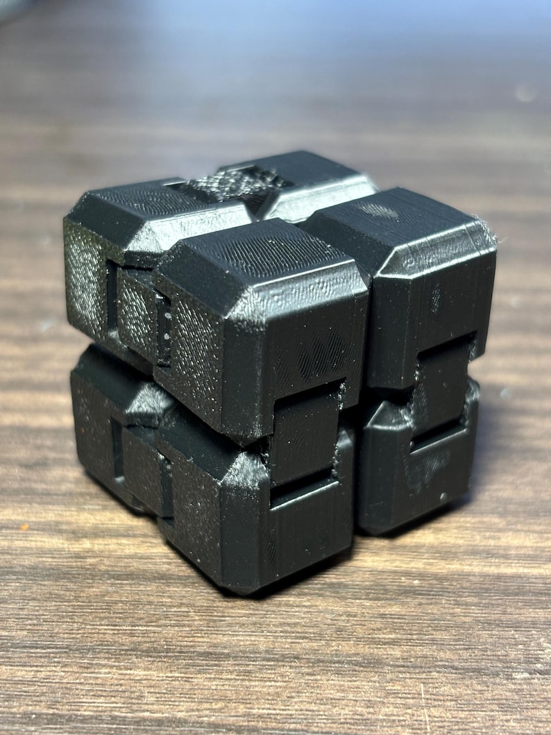 Infinity Cube Fidget Toy 3D Printed Fidget Toy, Fun, Addictive ...