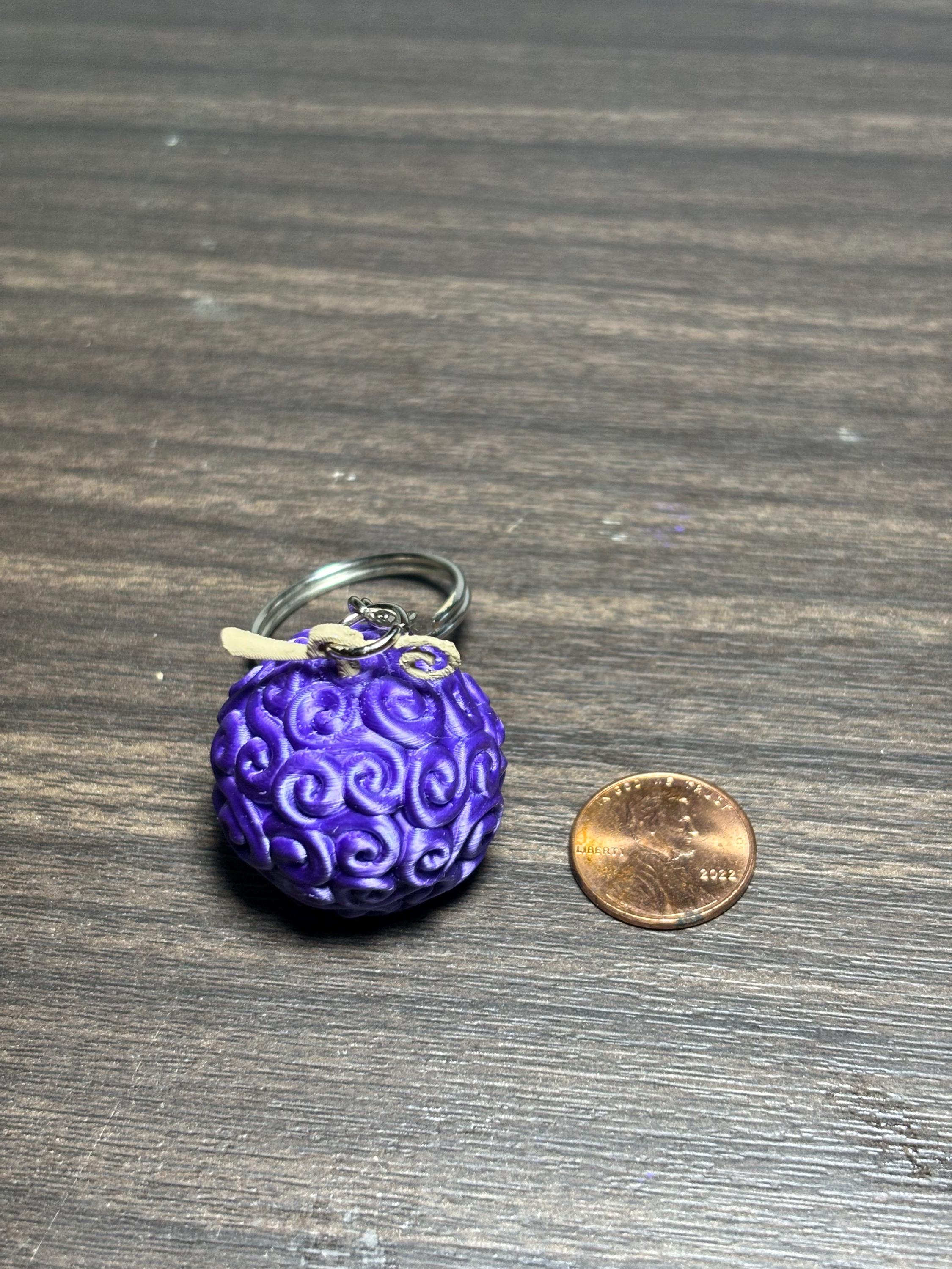 3D Printed One Piece Keychain Gum-gum Devil Fruit Keychain Gomu Gomu No ...