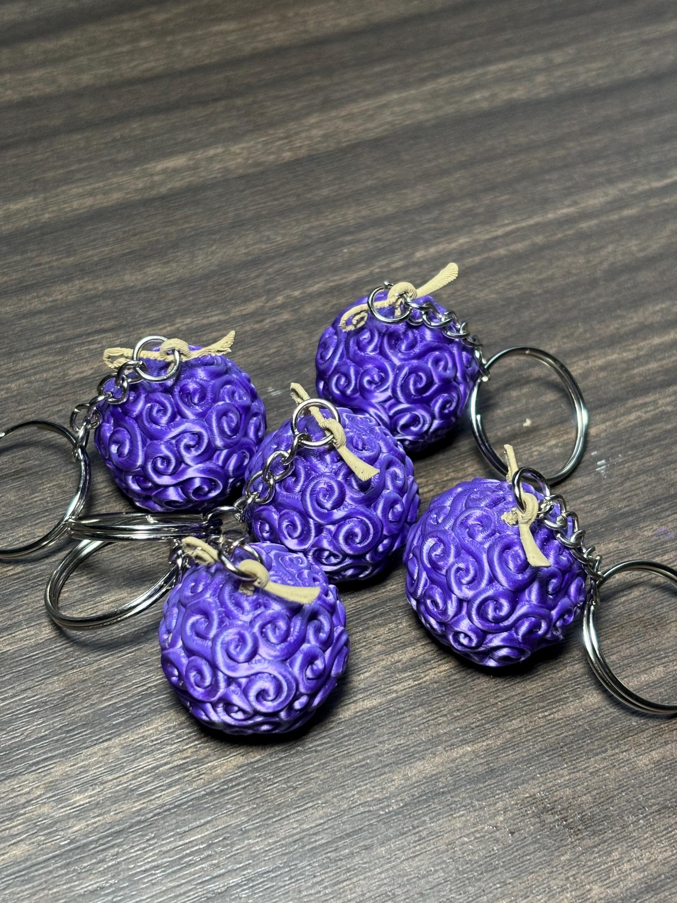 3D Printed One Piece Keychain Gum-gum Devil Fruit Keychain Gomu Gomu No ...