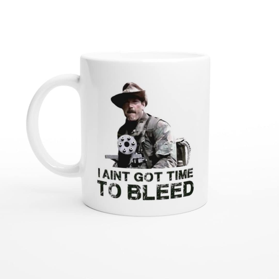 Blain Cooper Minigun Mug Predator Movie Collectible Ceramic Coffee Cup ...