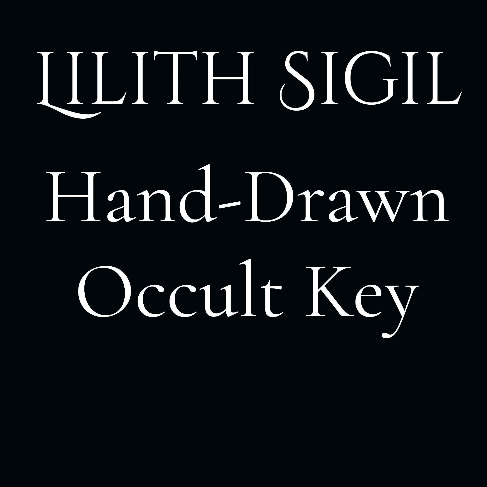 Lilith Sigil — Hand-drawn Occult Symbol - Etsy