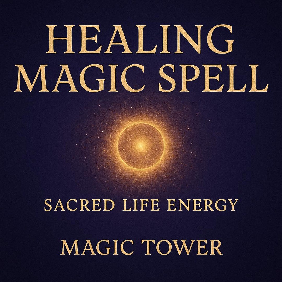 Healing Magic Spell • Digital Download • Sacred Life Energy • Pagan ...