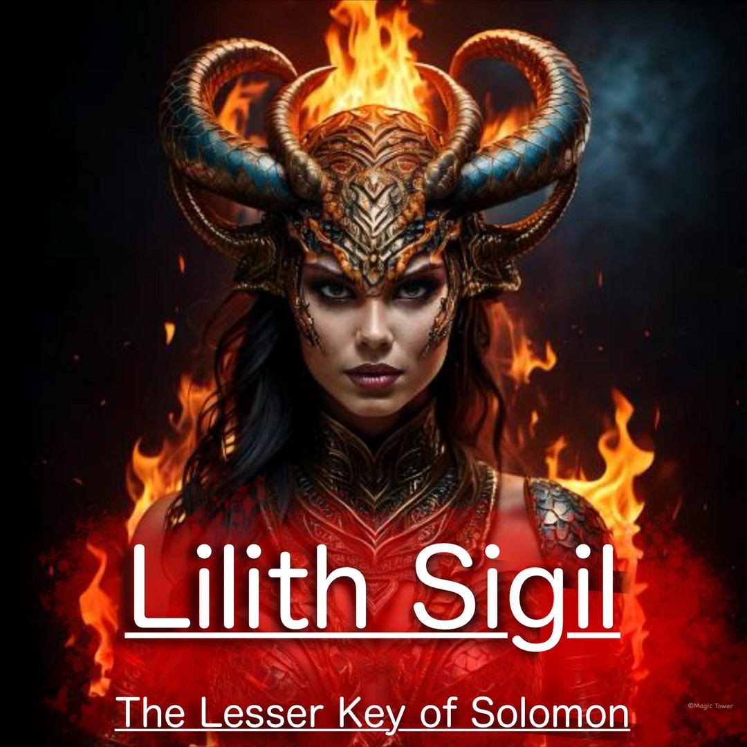 LILITH SIGIL - Etsy