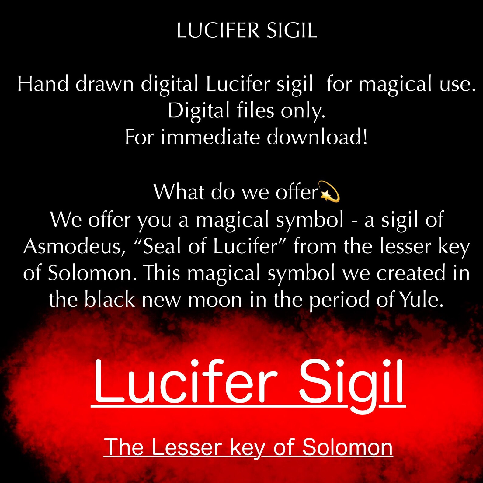 LUCIFER SIGIL - Etsy