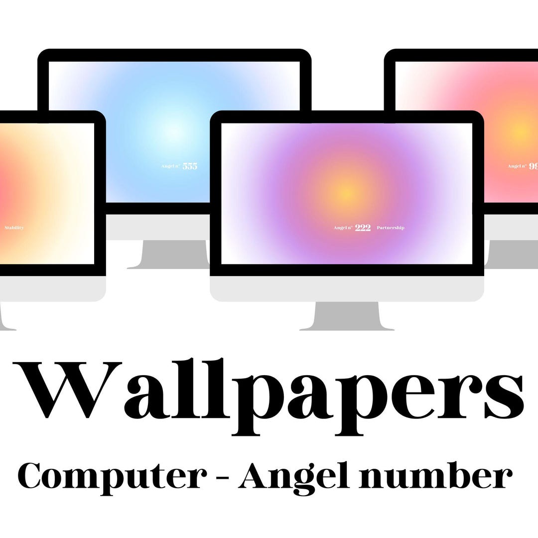Aura Angel Number Wallpapers 10 Ethereal & Radiant Designs for Computers and Tablets Single ...