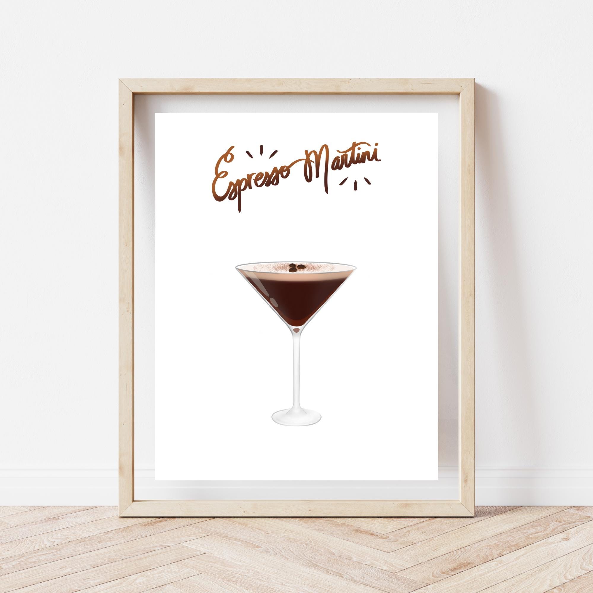 Espresso Martini Cocktail Bar Sign - Etsy