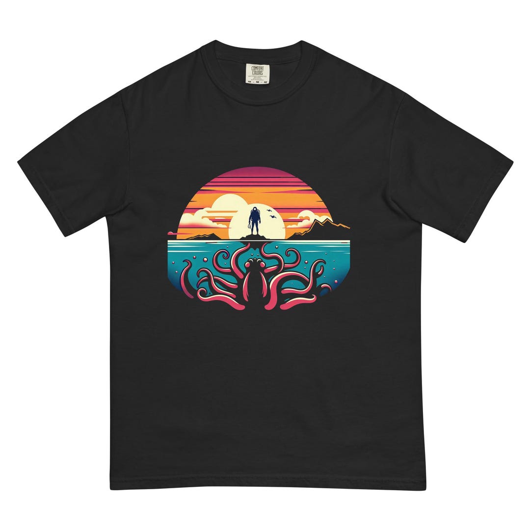 Watch Out Below + Soft Heavyweight T-shirt - Etsy