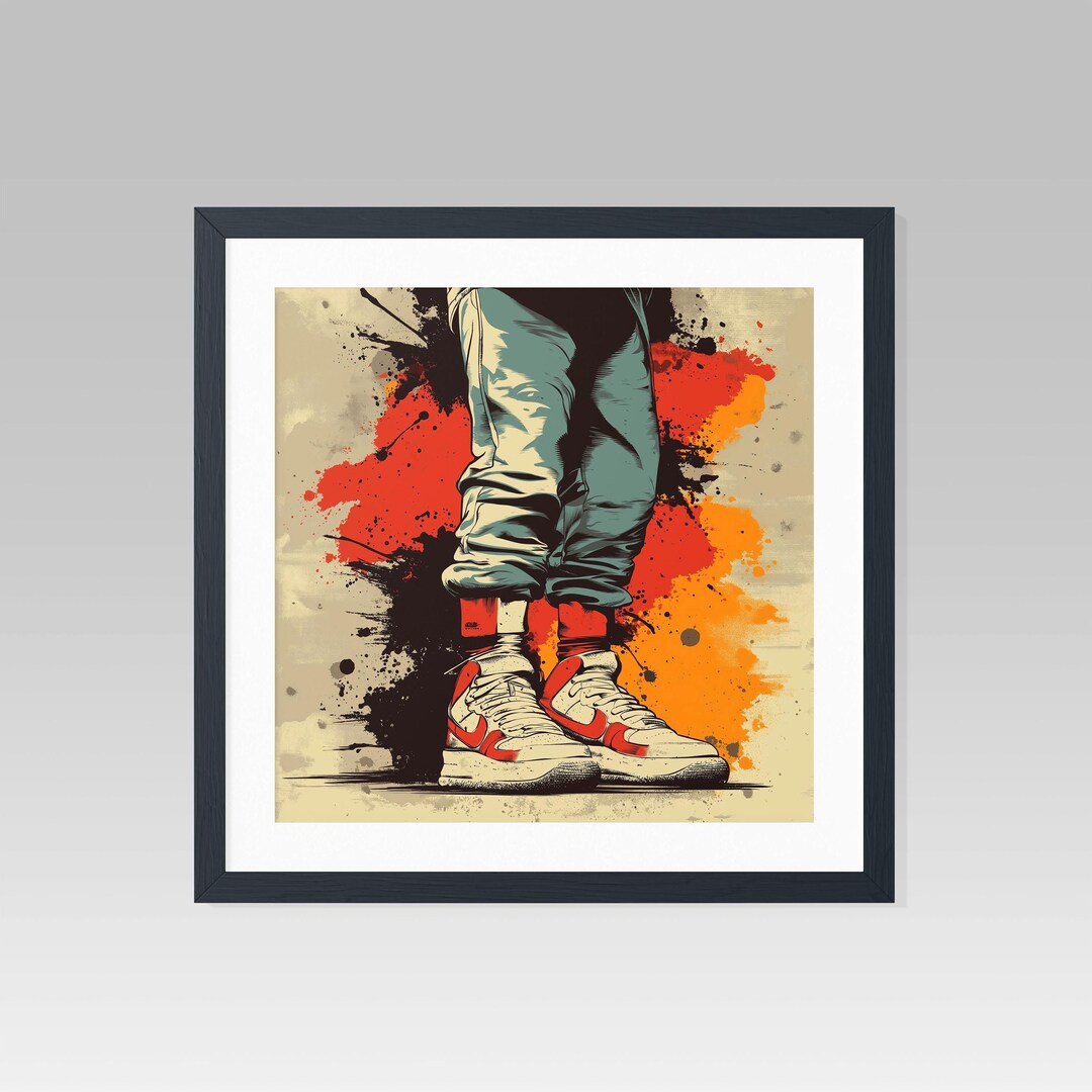 Hot Stepper Pop Art Print - Vibrant Celebrity Digital Download for ...