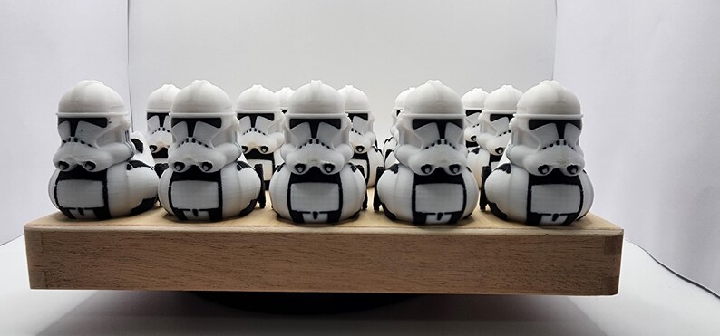 3D Printed Clone Trooper Black & White Duck: Star Wars Cruise Jeep Dash ...