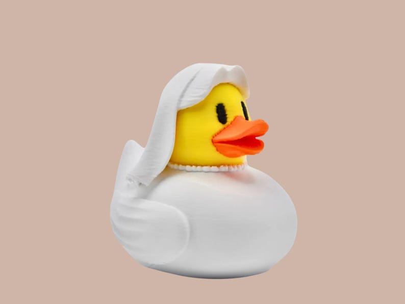Funny Bride Groom Duck Wedding Cake Topper Ducks Present for Newlyweds ...