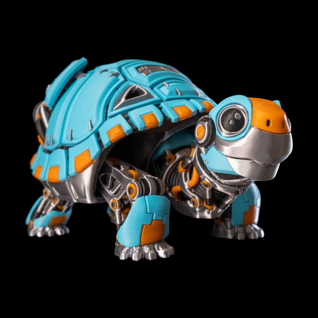 Robo-tortoise Articulated Desk Decoration Novel Gift for Collector ...